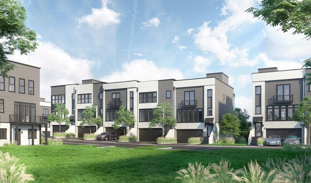Contemporary Townhome Development - Paces Ferry Builders